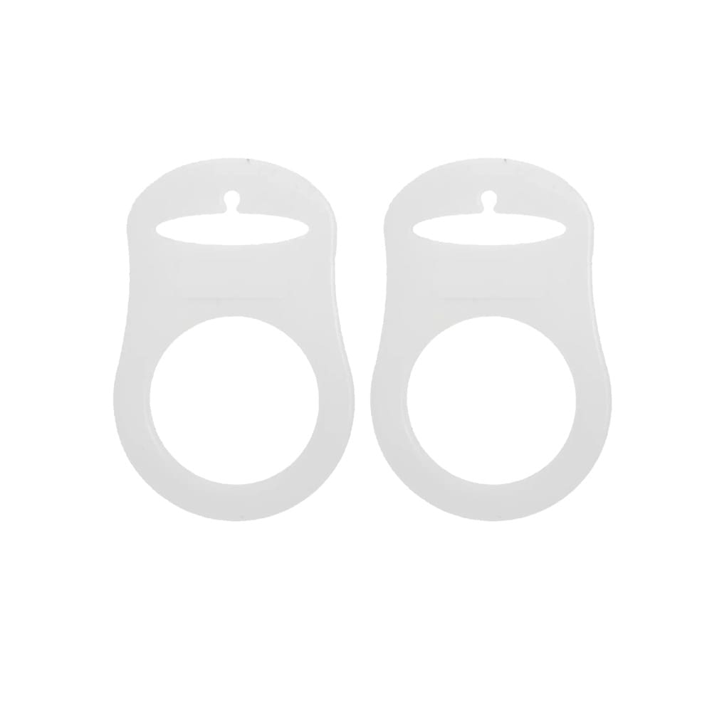 Louka Silicone Pacifier Ring for MAM Pacifier – Transparent – 2 Pack ...